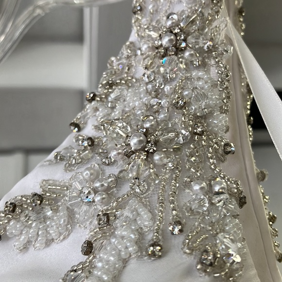 Dresses | Form Fitting Satin Wedding Dress | Poshmark